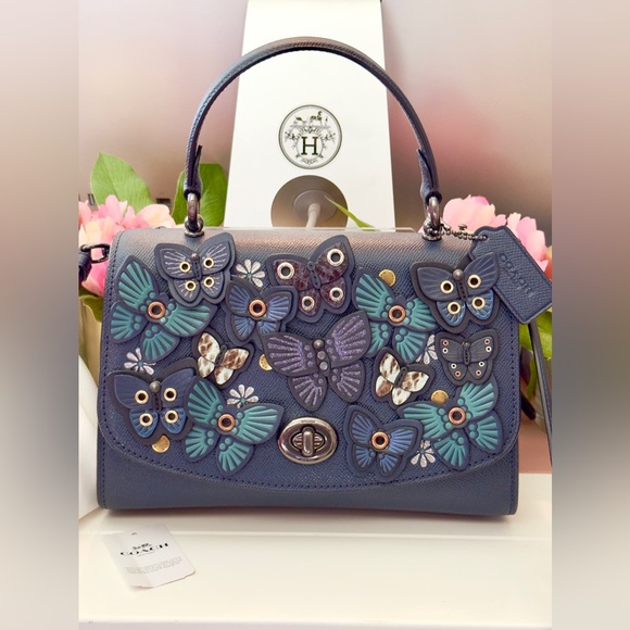 Coach | Bags | New Coach Butterfly Crossbody Top Handle Bag | Poshmark